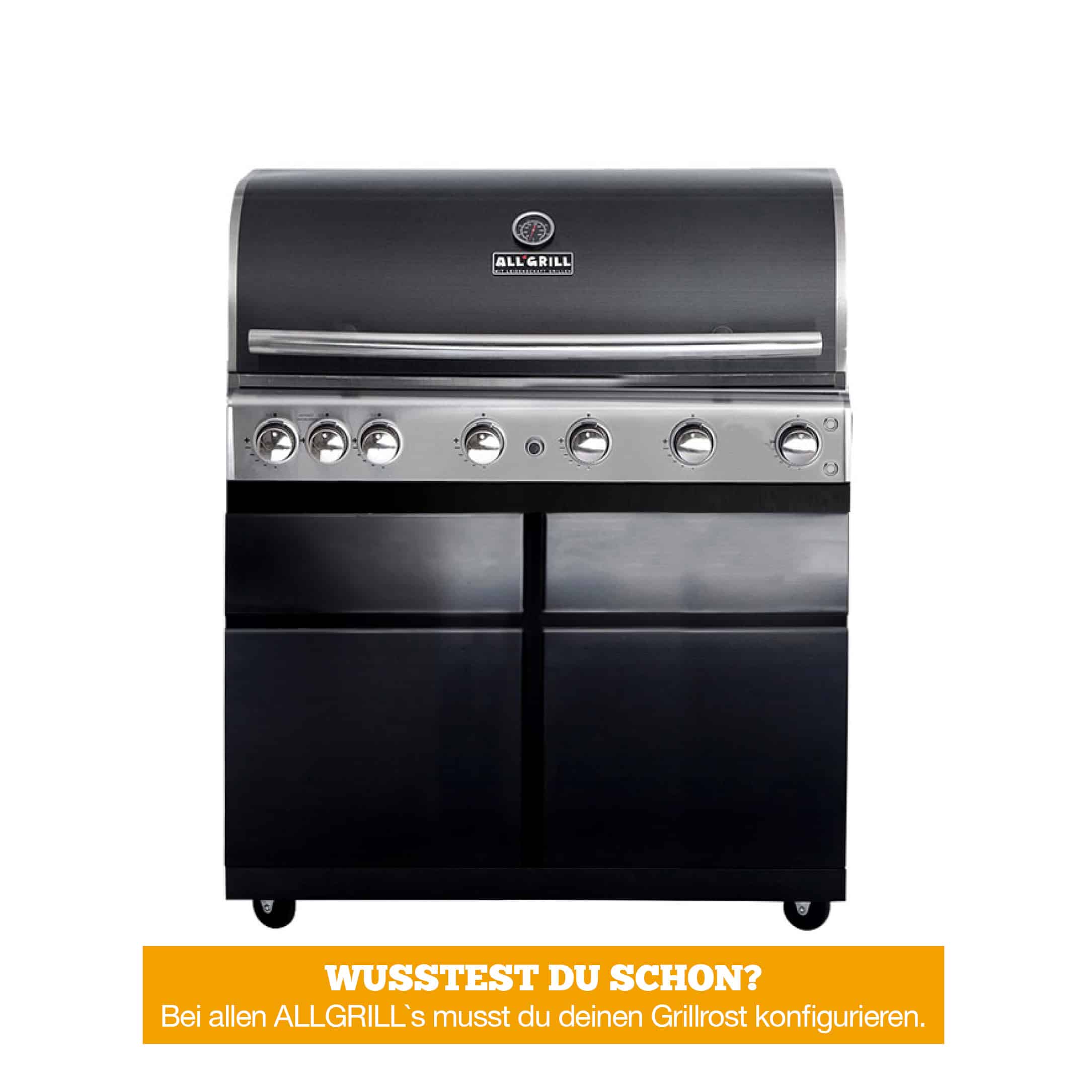MODULAR-TOP-LINE-ALLGRILL CHEF XL BLACK Outdoorküche -Grundmodell- all-grill-shop.de
